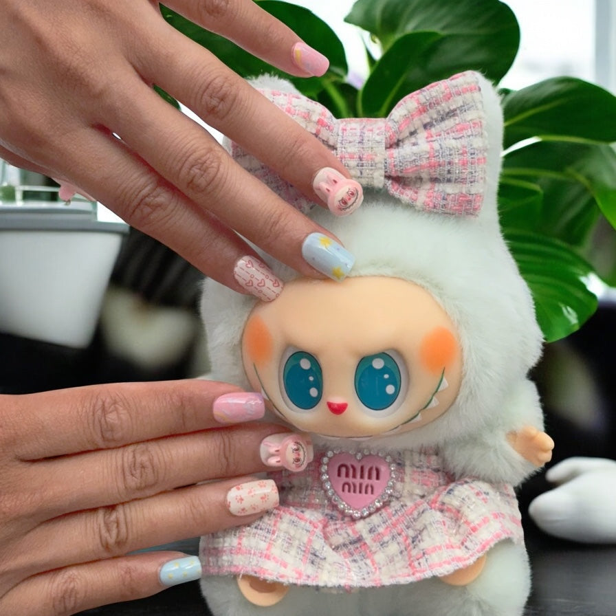 baby girl labubu – City Pink Nailshop